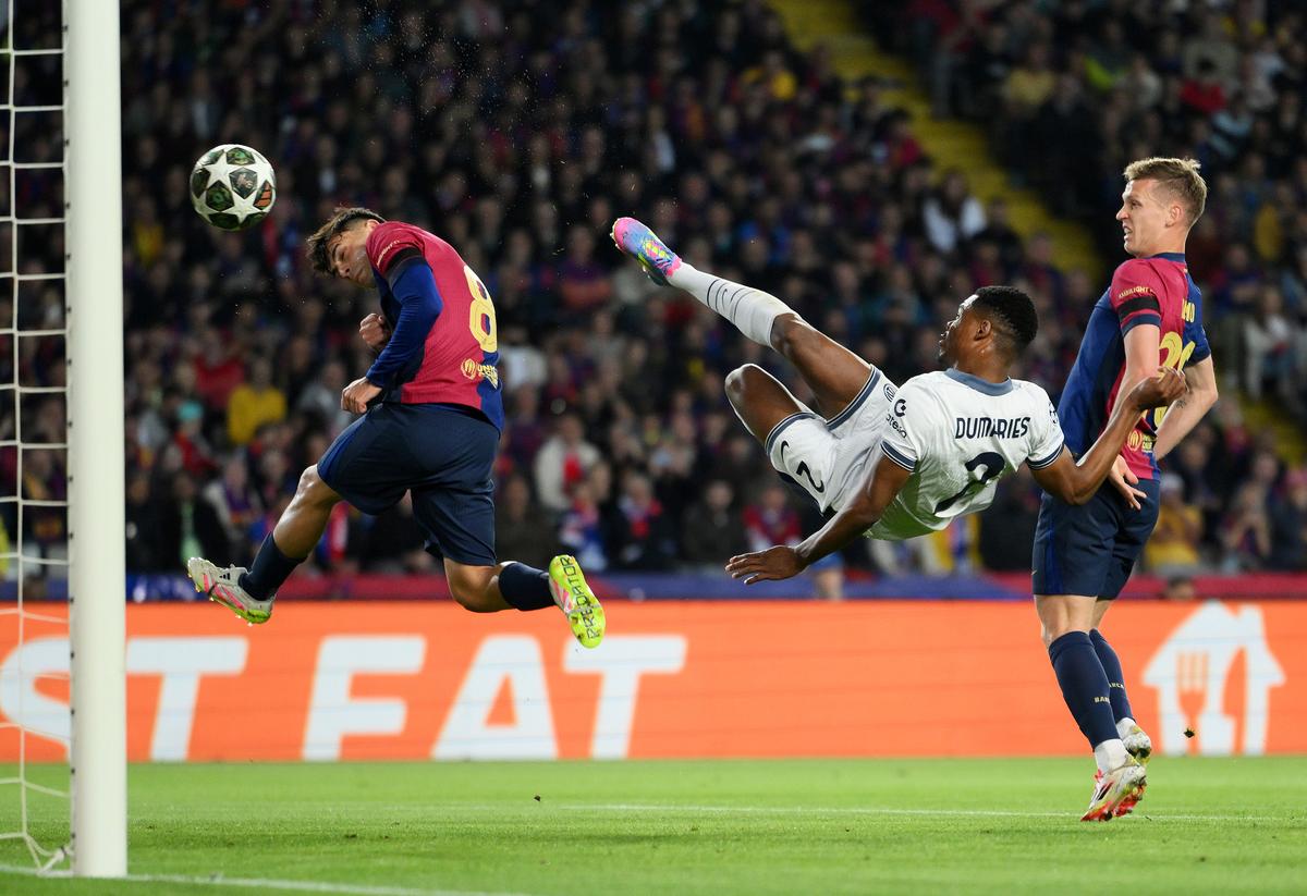 Champions League semifinal — Barcelona makes comeback twice to draw 3-3 ...