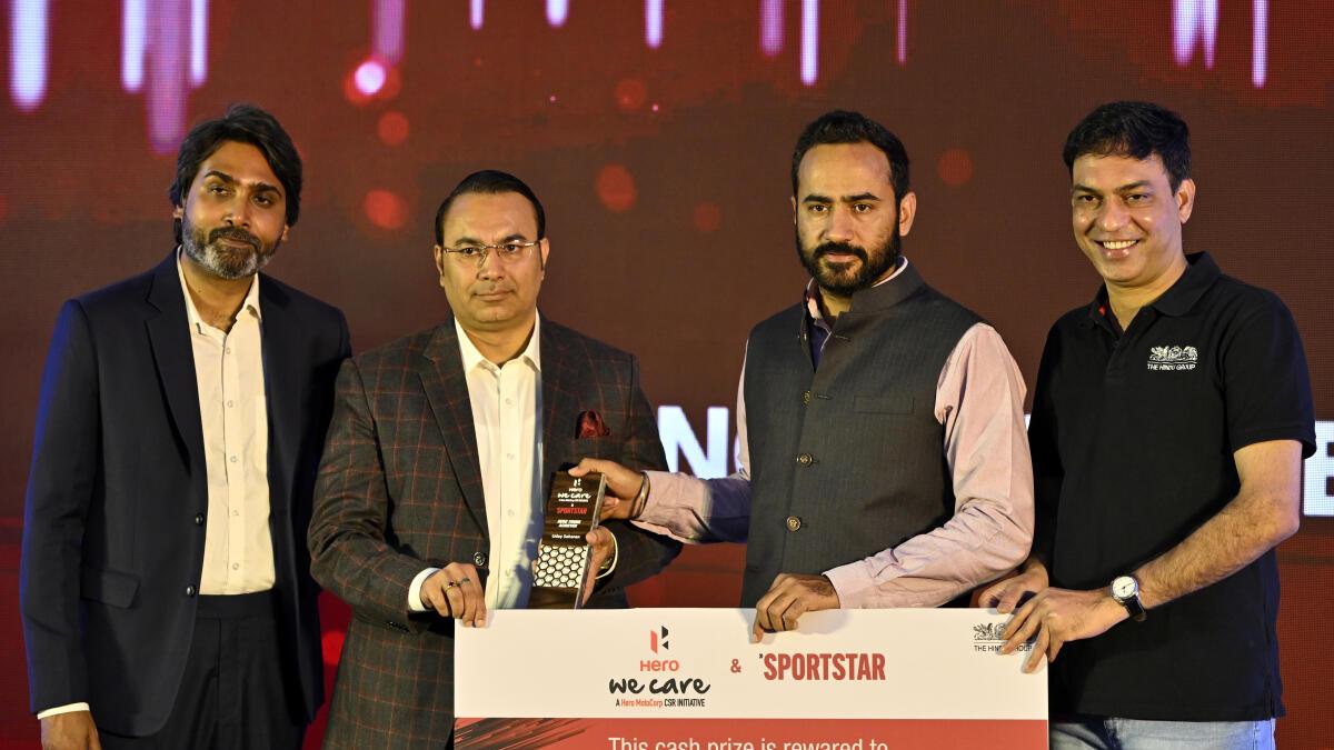 Uday Saharan wins Emerging Hero award at the Sportstar ‘Focus Punjab ...