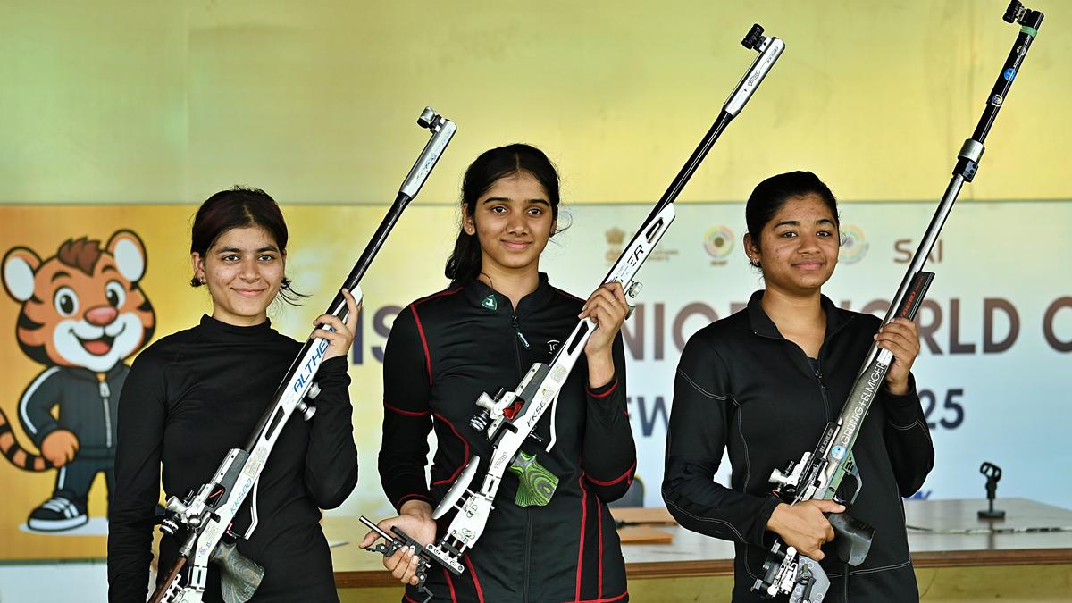 ISSF Junior World Cup 2025: India dominates 50m rifle prone, win 5 ...
