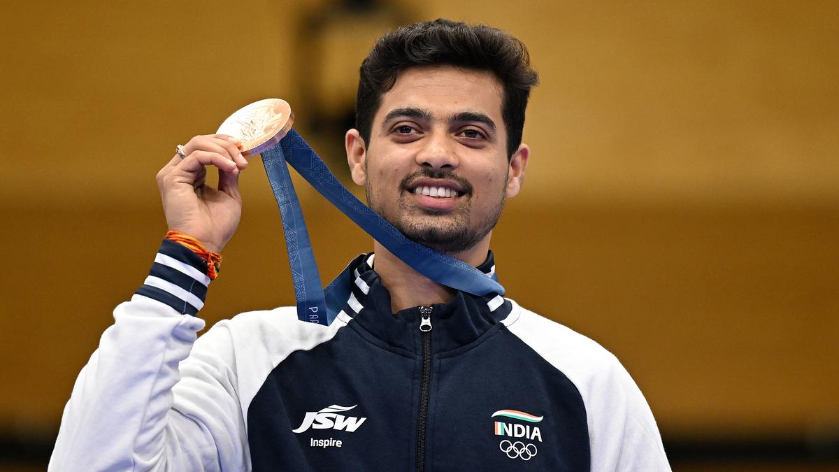 Paris 2024 Olympics: Swapnil Kusale wins bronze for India in Rifle men ...
