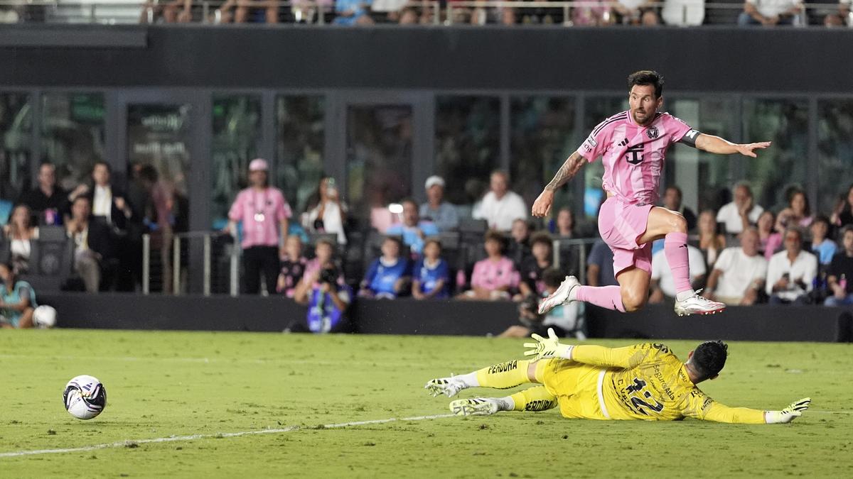 Inter Miami vs Atlas HIGHLIGHTS, MIA 2-1 ATS, Leagues Cup 2025: Messi ...