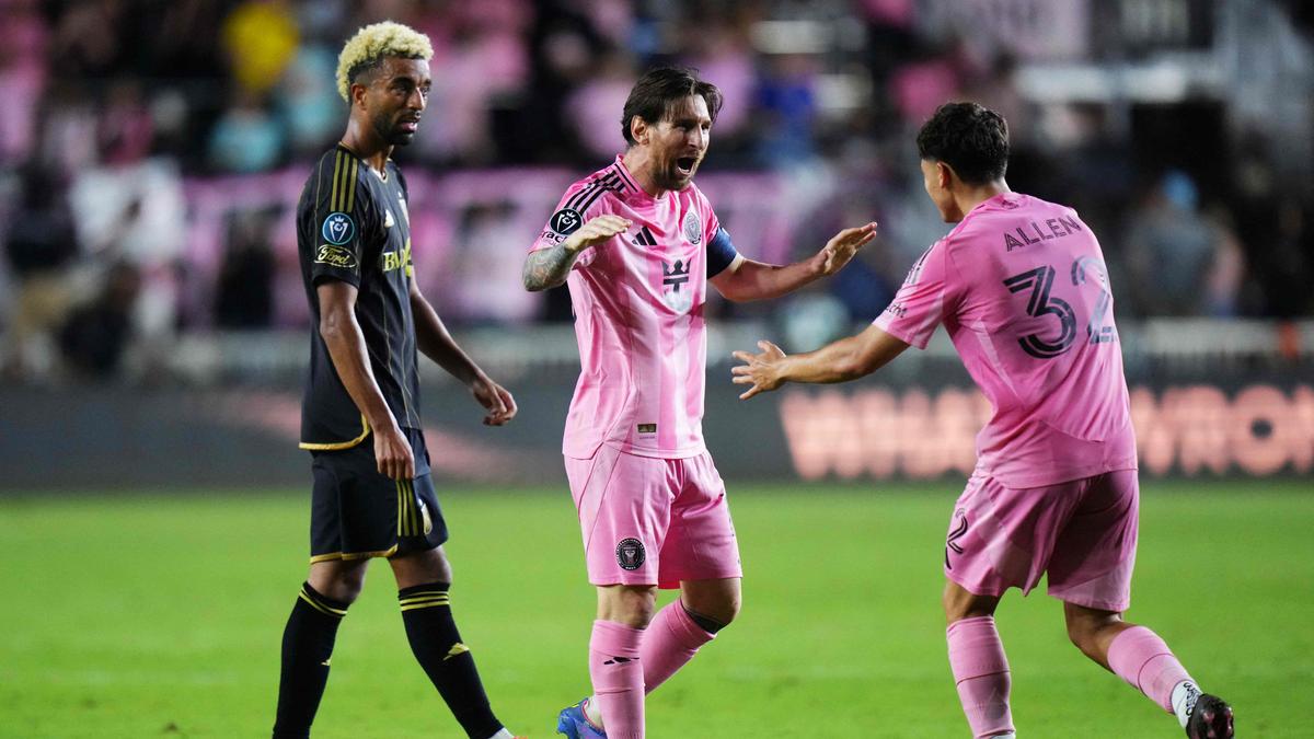 Inter Miami vs LAFC Highlights - Messi brace helps Miami enter CONCACAF Champions Cup semifinal ...