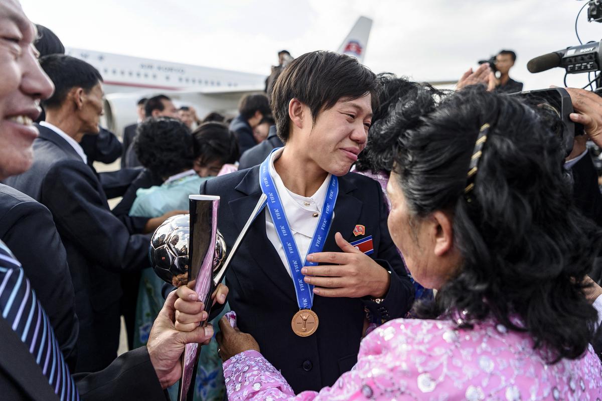 North Korea leader Kim Jong Un lauds U-20 women’s football team after ...