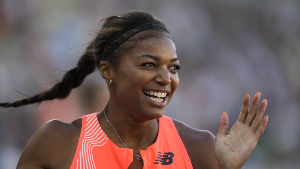 American sprinter Gabby Thomas well-researched in power of sleep, even ...