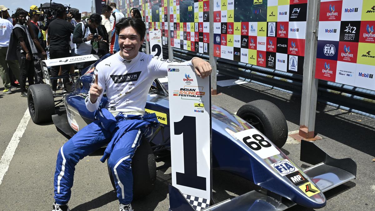 Rising star Hugh Barter dominates Formula 4 Indian Championship, sets ...