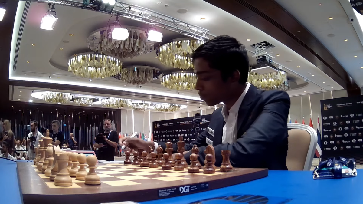 Praggnanandhaa vs Carlsen Final Highlights, Round 2 Chess World Cup ...