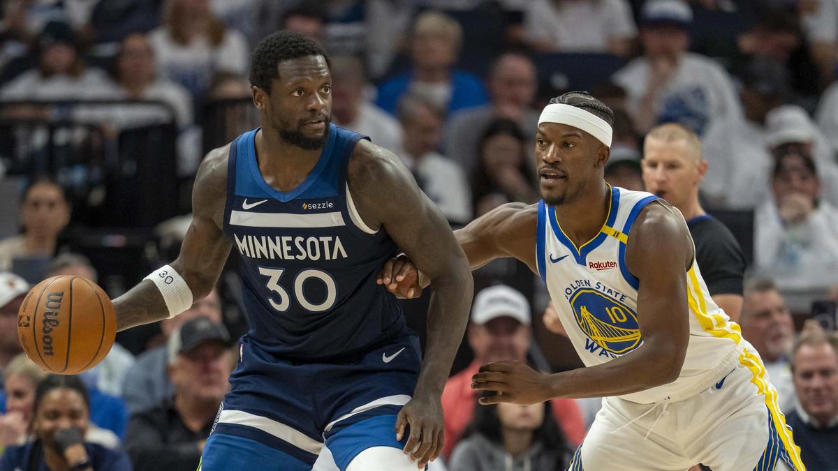 NBA Playoffs: Wolves cruise to win over Curry-less Warriors in Game 2 ...