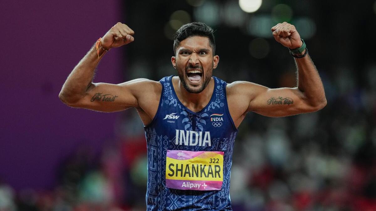 High jumper Tejaswin Shankar wins season-opening meet in Belgium ...
