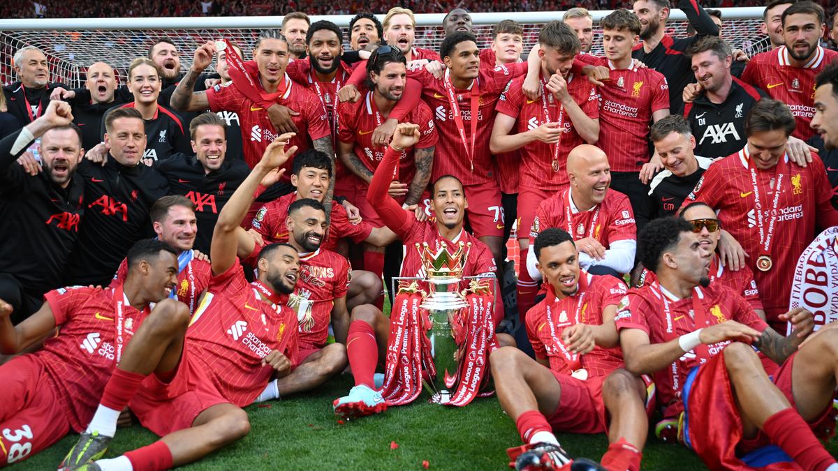 Liverpool wins Premier League 2024-25: Title celebrations in pictures - Sportstar