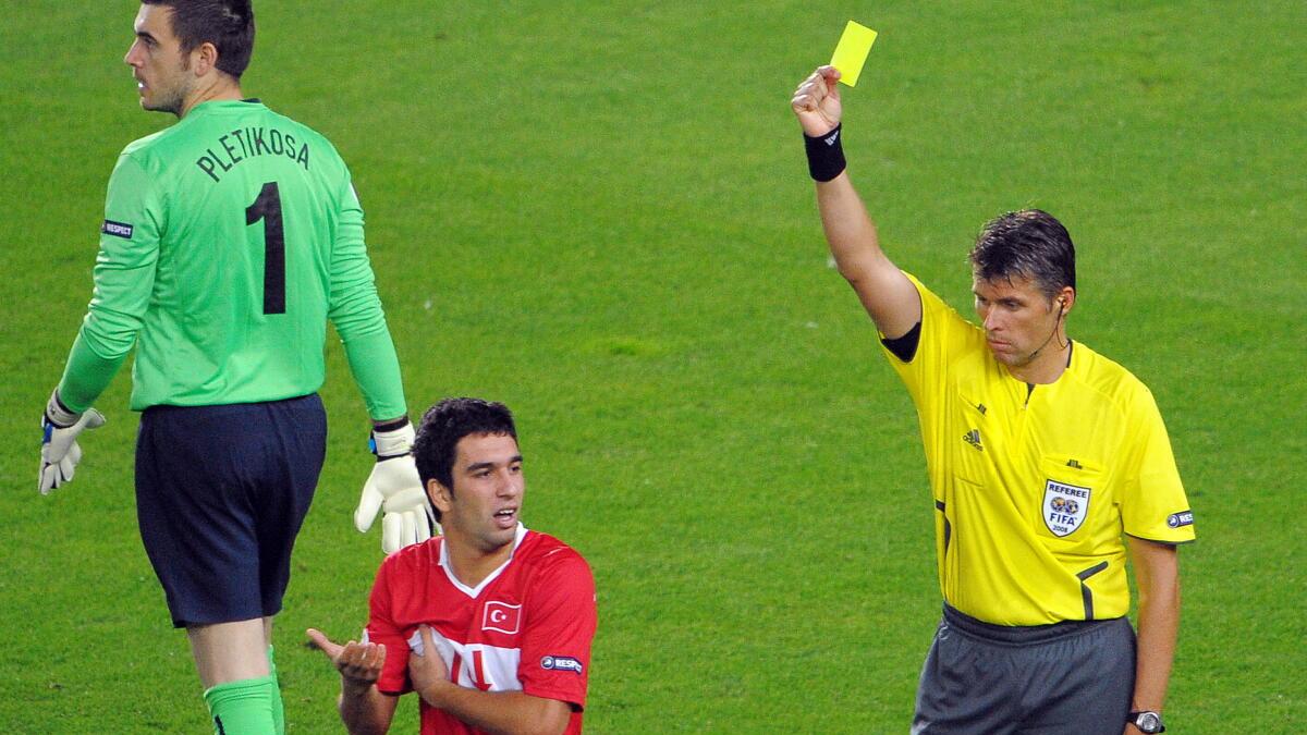 Euro 2024: UEFA set to crack down on players intimidating referees ...