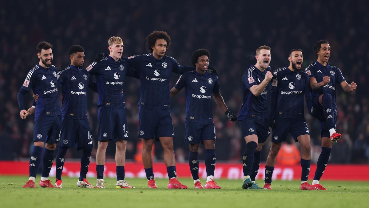 Arsenal vs Manchester United HIGHLIGHTS, FA Cup 2024-25: ARS 1-1 MNU; 10-man United wins in ...