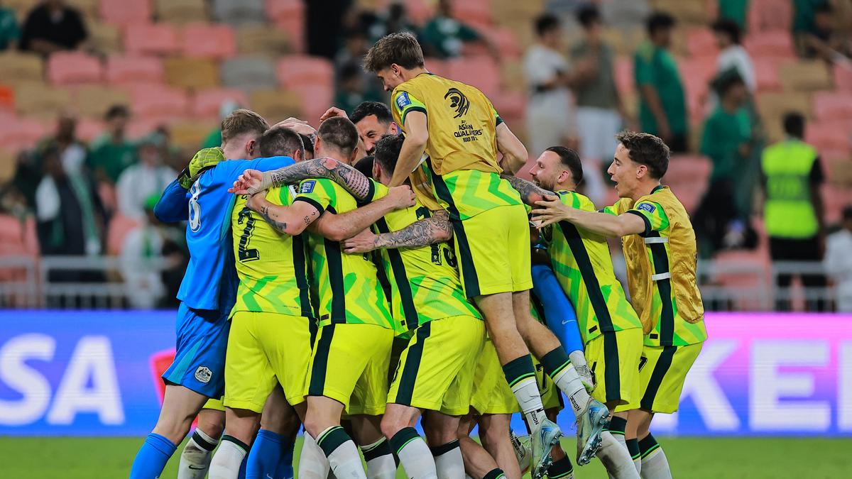Australia qualifies for FIFA World Cup 2026; beats Saudi Arabia 2-1 in qualifier - Sportstar