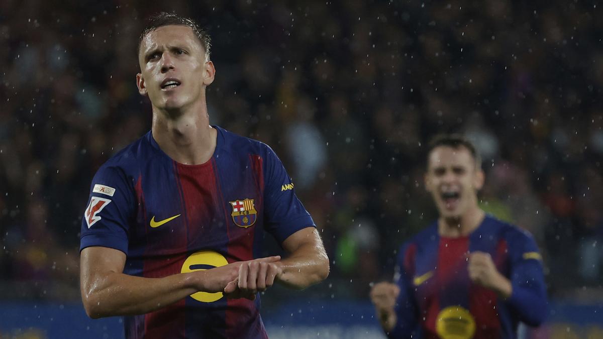 Barcelona injury update: Dani Olmo doubtful for El Clasico after calf ...