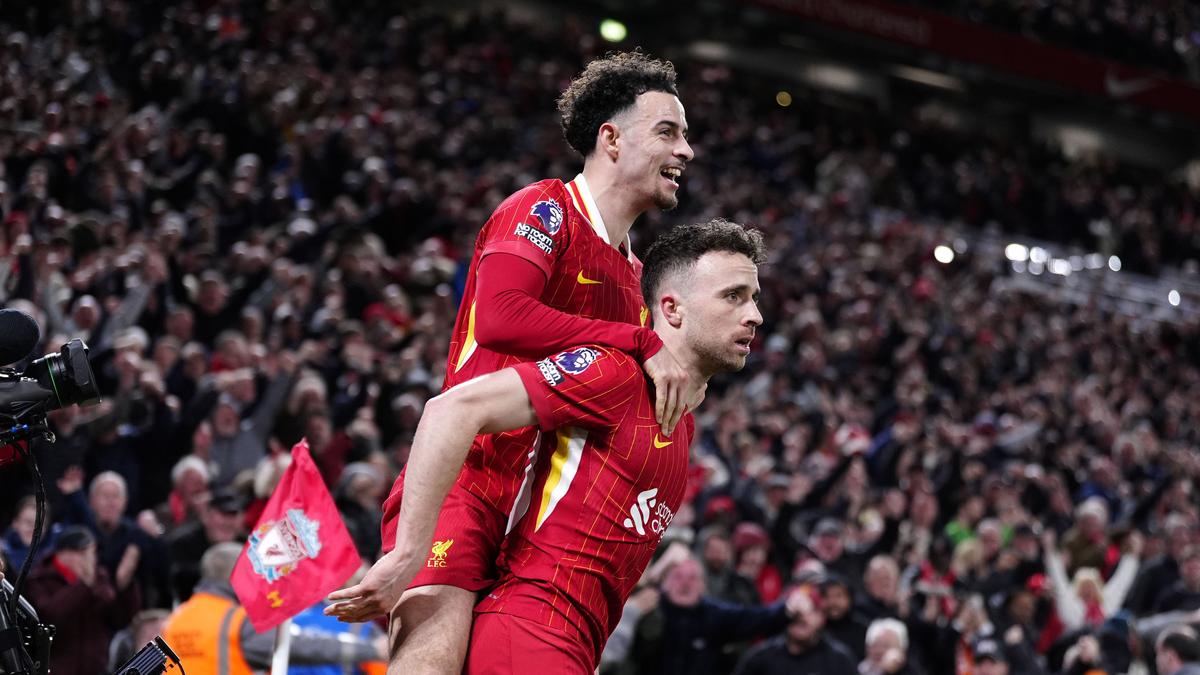 LIV vs EVE Highlights, Premier League 2024-25: Jota scores as Liverpool ...