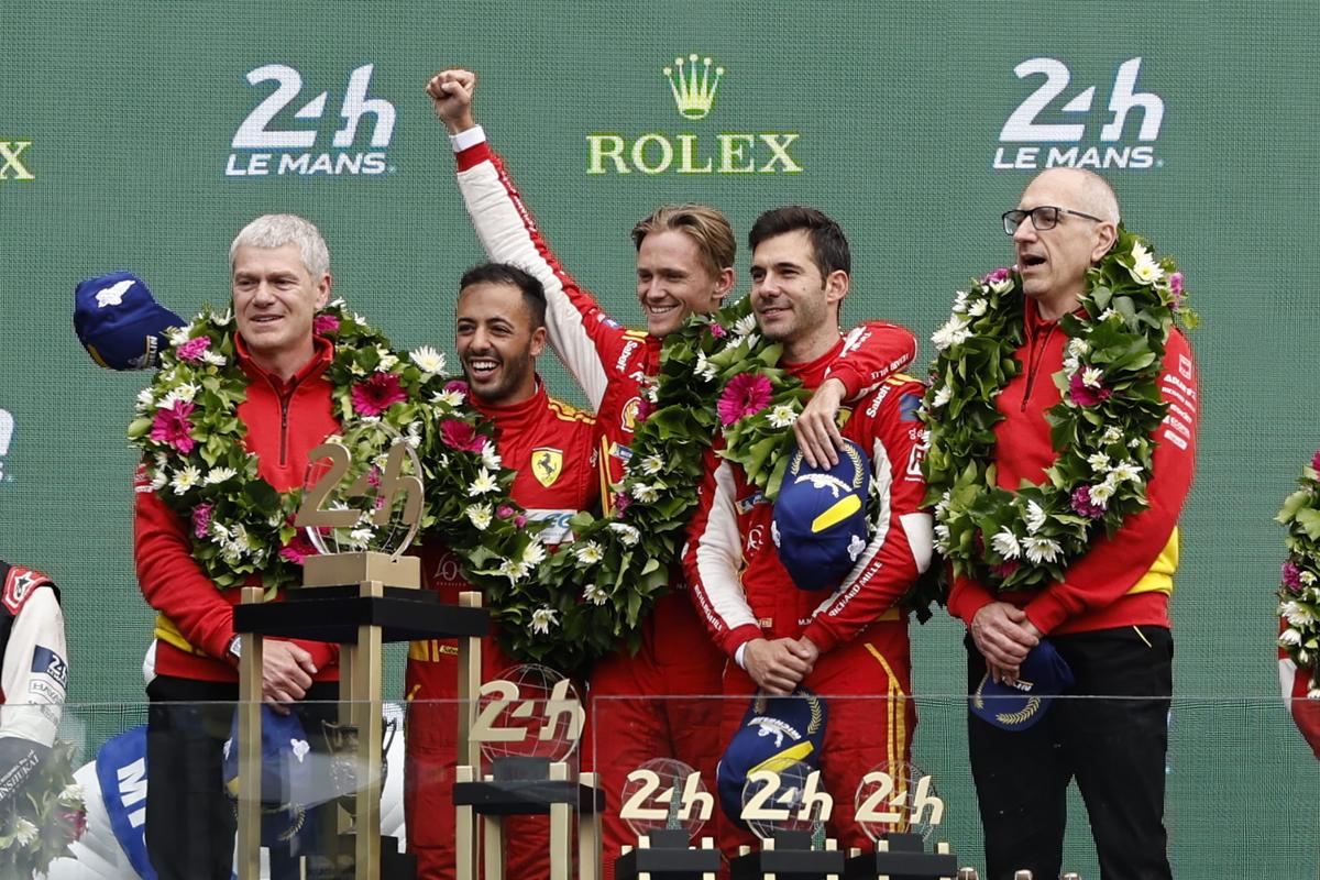 Motorsport: Ferrari wins 24 Hours of Le Mans for second year in a row ...