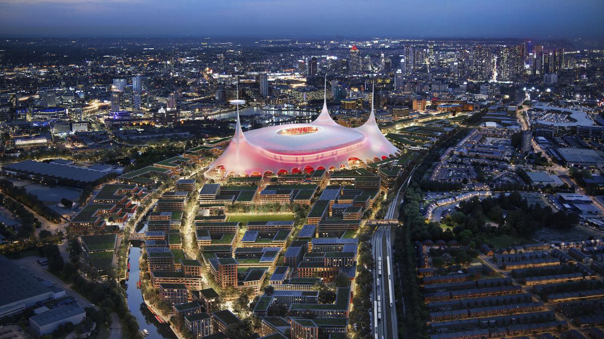 Manchester United unveils plans for new 100,000-seat home; Ratcliffe ...