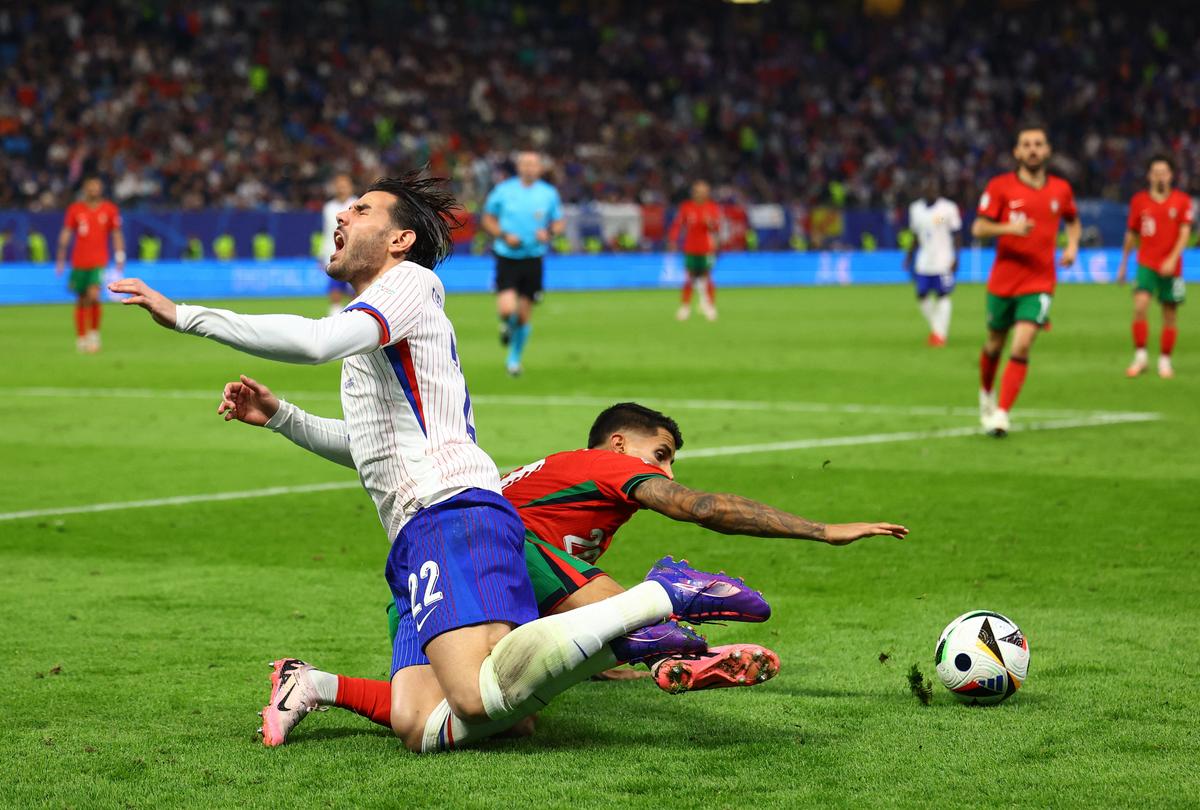 Portugal vs France highlights, Euro 2024 quarterfinal: Match in ...