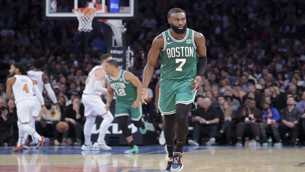NBA 2022-23: Celtics set team record with 27 three-pointers against ...