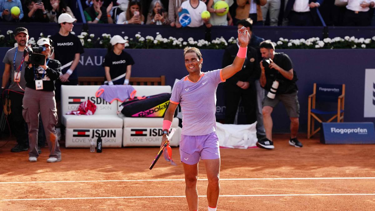 Nadal happy to make winning return at Barcelona Open after injury ...