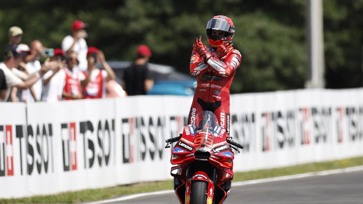Czech MotoGP 2025: Marc Marquez takes Czech GP to win fifth race in a ...