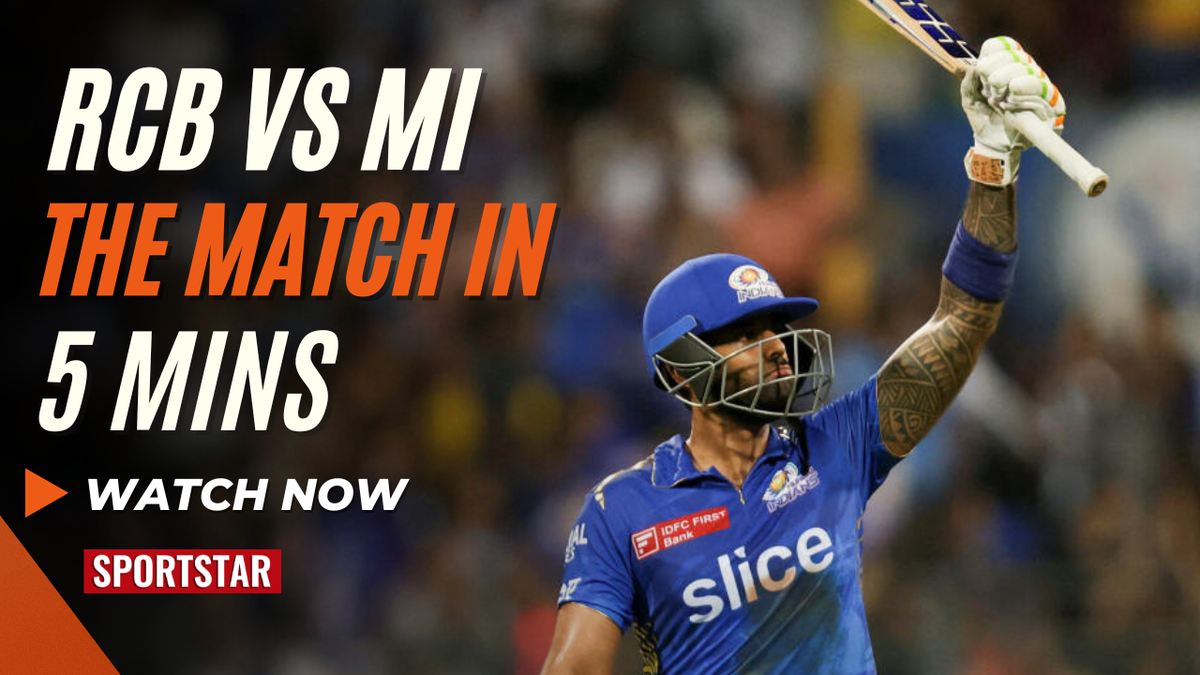 Watch: RCB vs MI match analysis in five minutes - Sportstar