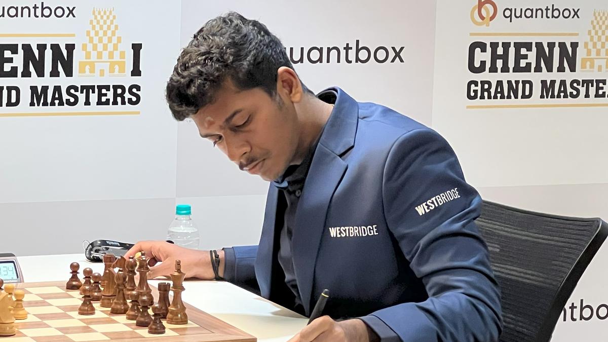 Junior champ Pranav V shines at Chennai Grand Masters despite lack of ...