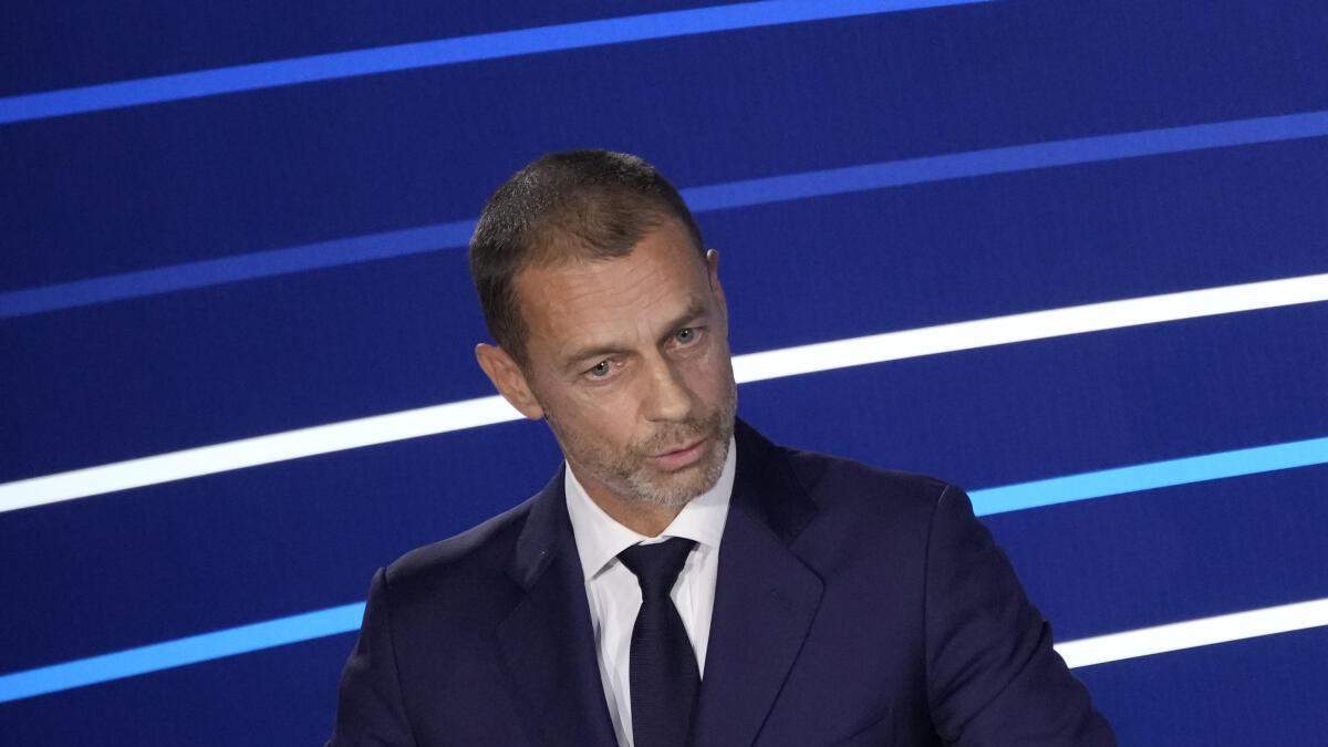 Ceferin will not stand for re-election for UEFA presidency in 2027 ...