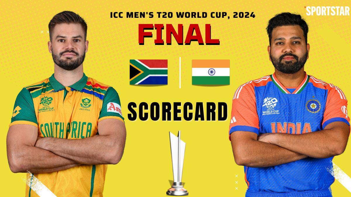 IND vs SA Final Full Scorecard, T20 World Cup 2024: India wins second ...