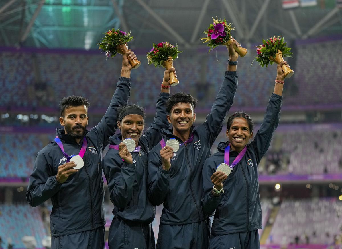 Asian Games 2023: Double podium in steeplechase; Ancy’s personal best ...