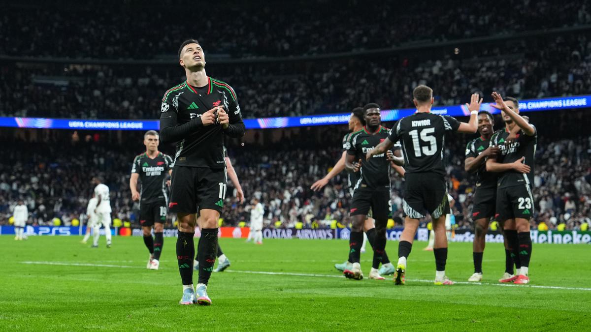 Real Madrid vs Arsenal, UCL Highlights: RMA v ARS (1-5) in UEFA Champions League QF - Sportstar