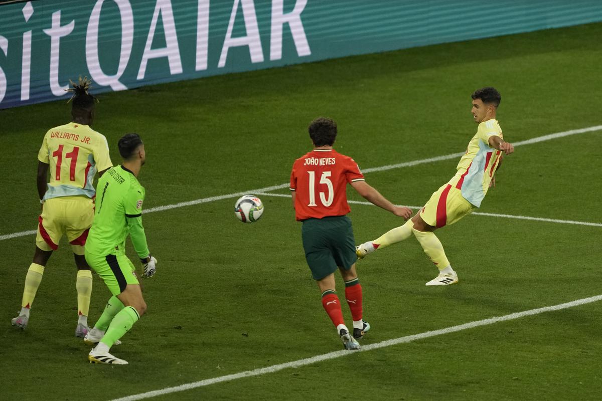 Portugal vs Spain Highlights— UEFA Nations League final Gallery, POR 1-2 ESP real-time pictures ...