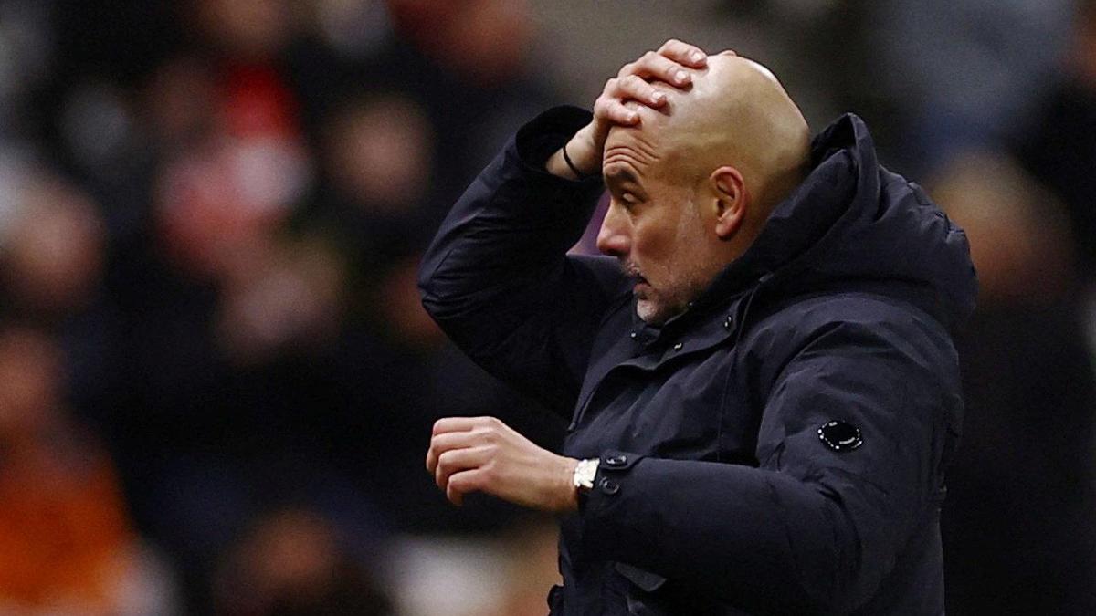 Premier League: Pep regrets missed chances as Man City falls short ...