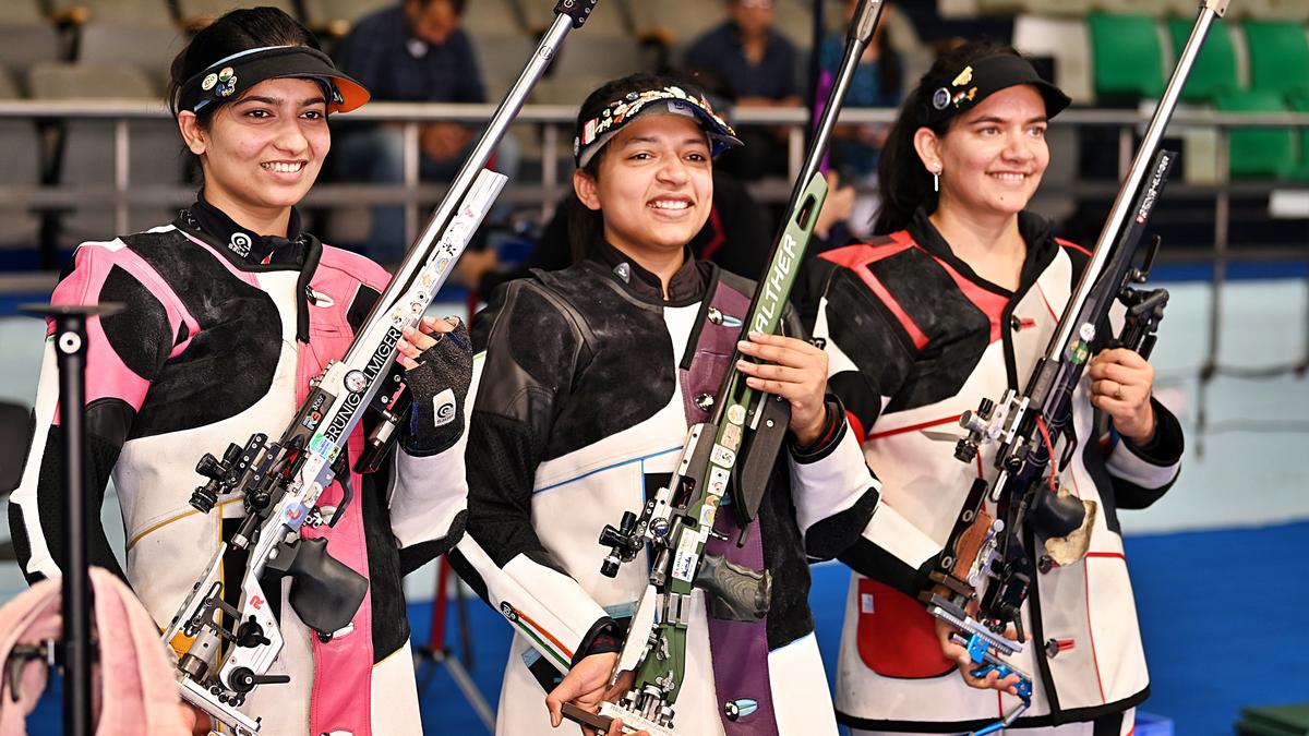 Paris 2024, Shooting: Sift, Niraj triumph in first Olympic Selection ...