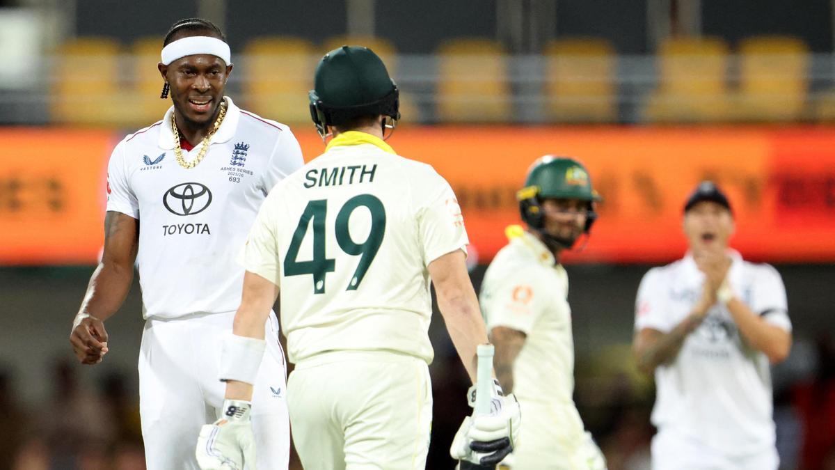 Ashes 2025-26: Smith laughs off fiery Archer exchange as “good banter ...