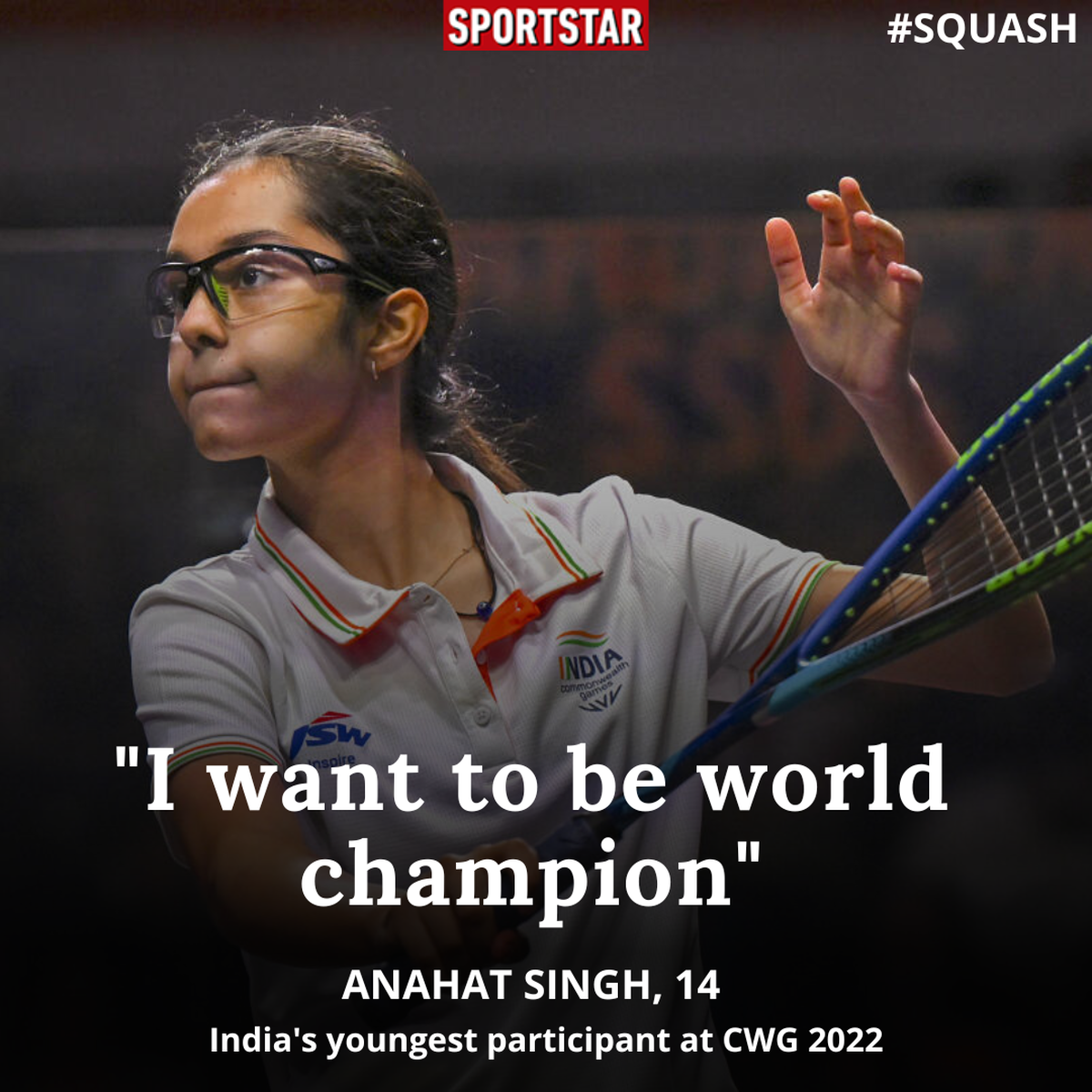 Commmonwealth Games 2022: Anahat Singh, 14-year old Indian Squash ...