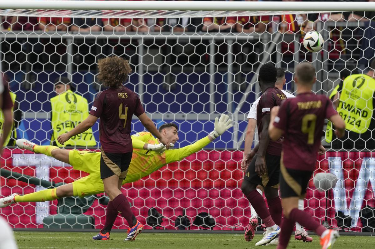 Belgium vs Slovakia Euro 2024 highlights in pictures, BEL 0-1 SVK ...