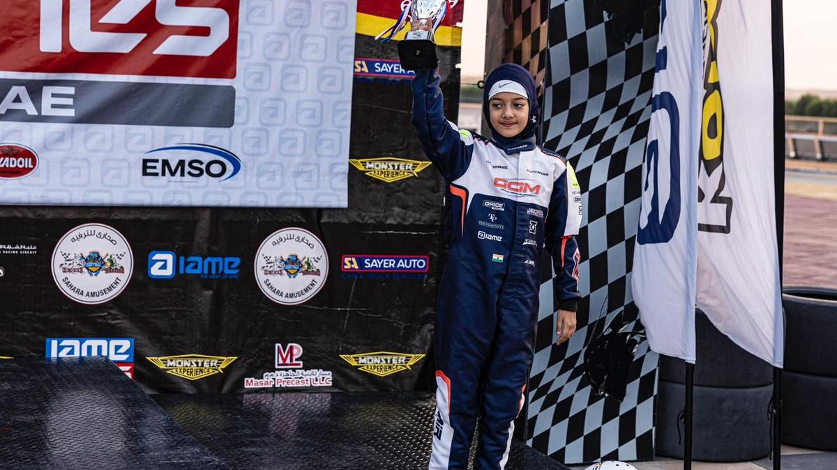 Atiqa Mir: Nine-year-old karting prodigy from Kashmir races to the top ...