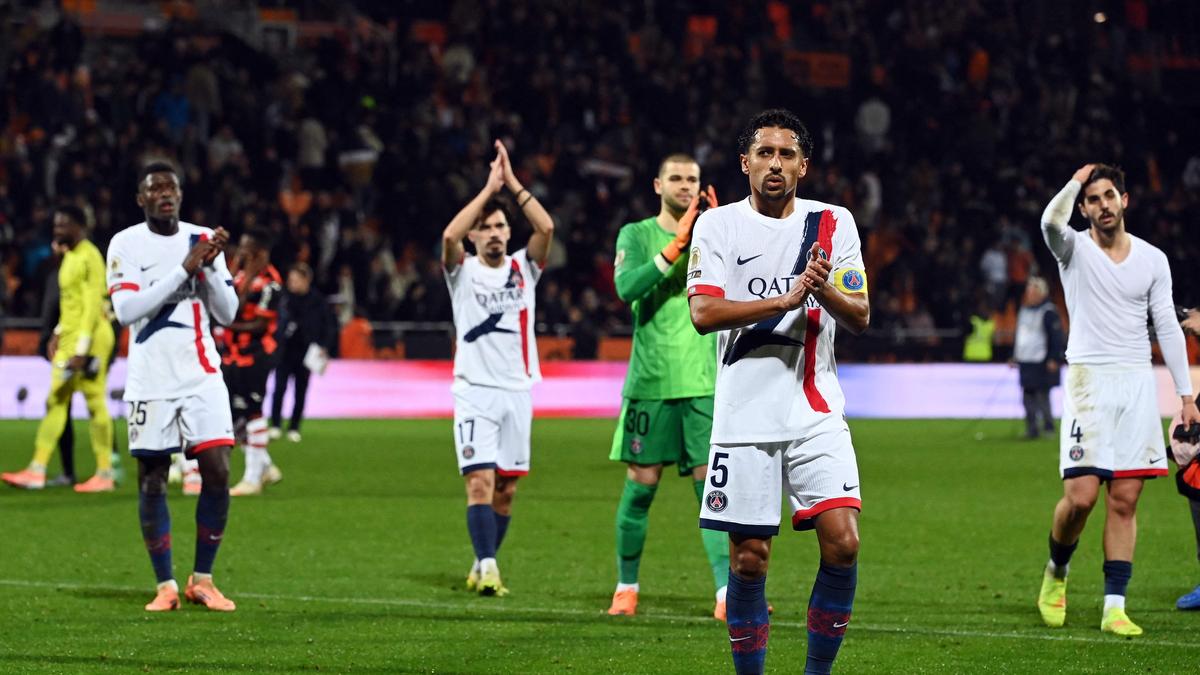 Ligue 1 2025-26: PSG loses Doue to injury in 1-1 draw with Lorient ...
