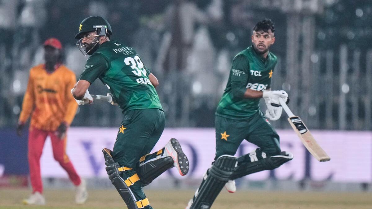 PAK vs ZIM Highlights, Tri-Series 2025: Pakistan beats Zimbabwe by five ...