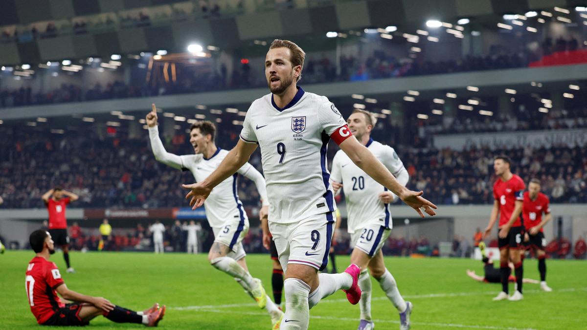 England qualify for 2026 FIFA World Cup with perfect record after Kane ...