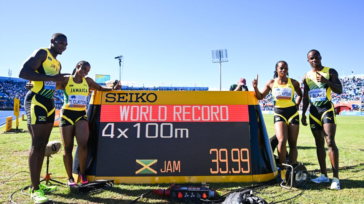 World Athletics Relays 2026: Jamaica breaks 4x100m mixed world record ...