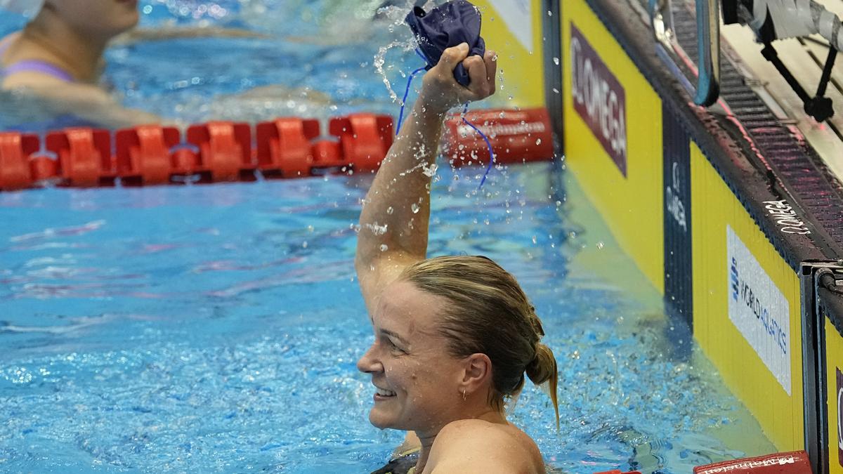 World Aquatics Championship: Sjostrom wins 50m freestyle gold to better ...