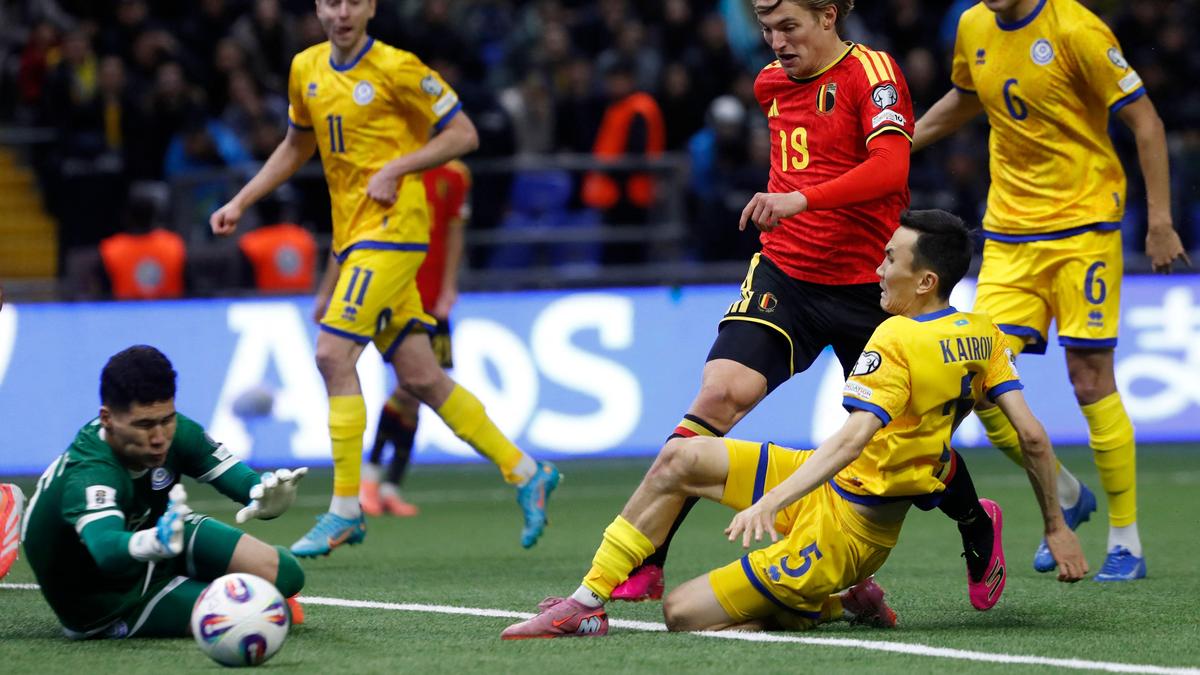 Anarbekov’s heroics for Kazakhstan delay Belgium’s qualification for ...
