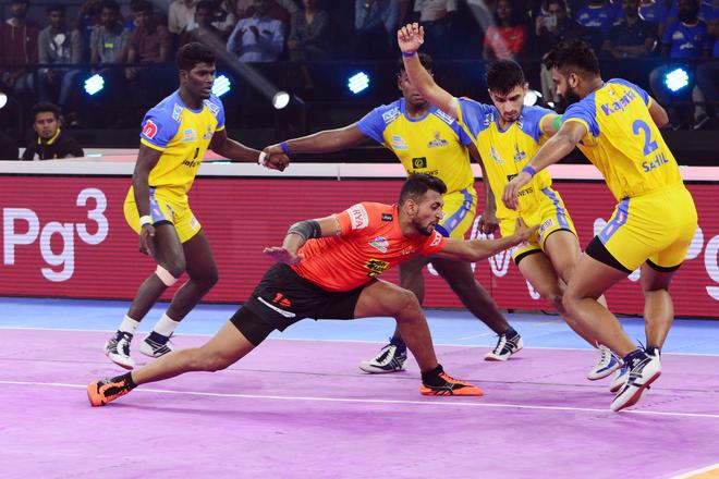 Pro Kabaddi 2022, day 7 in pictures: Gujarat dampens Fazel’s Pune debut ...