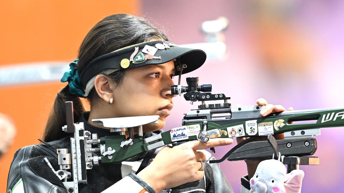 Shooting World Cup 2025: Sift Kaur Samra wins gold in women’s 50-metre ...
