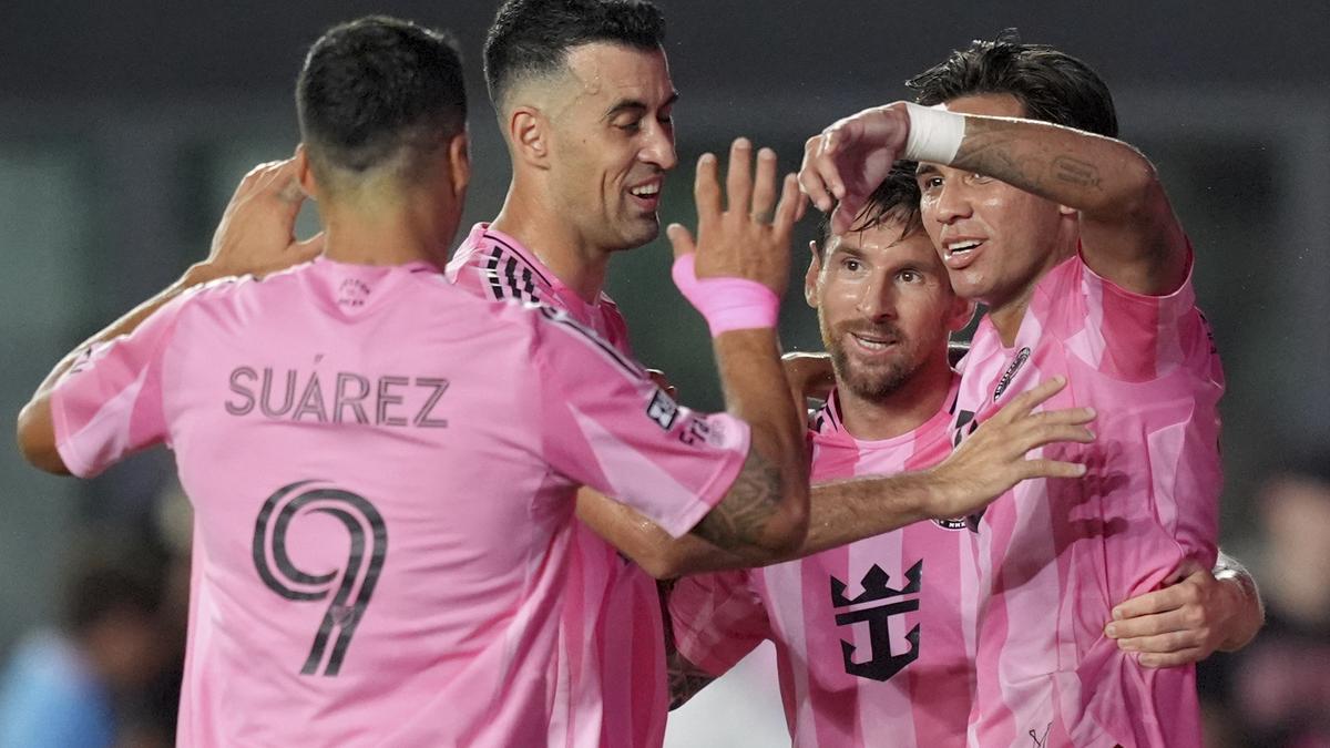 Leagues Cup 2025: Messi bags two assists as Inter Miami beats Atlas 2-1 ...