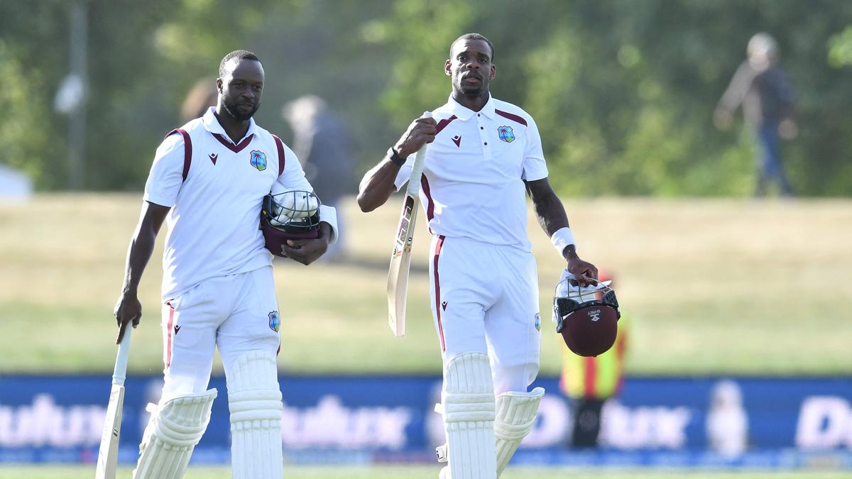 NZ vs WI, 1st Test: West Indies snatches draw after epic Greaves double ...