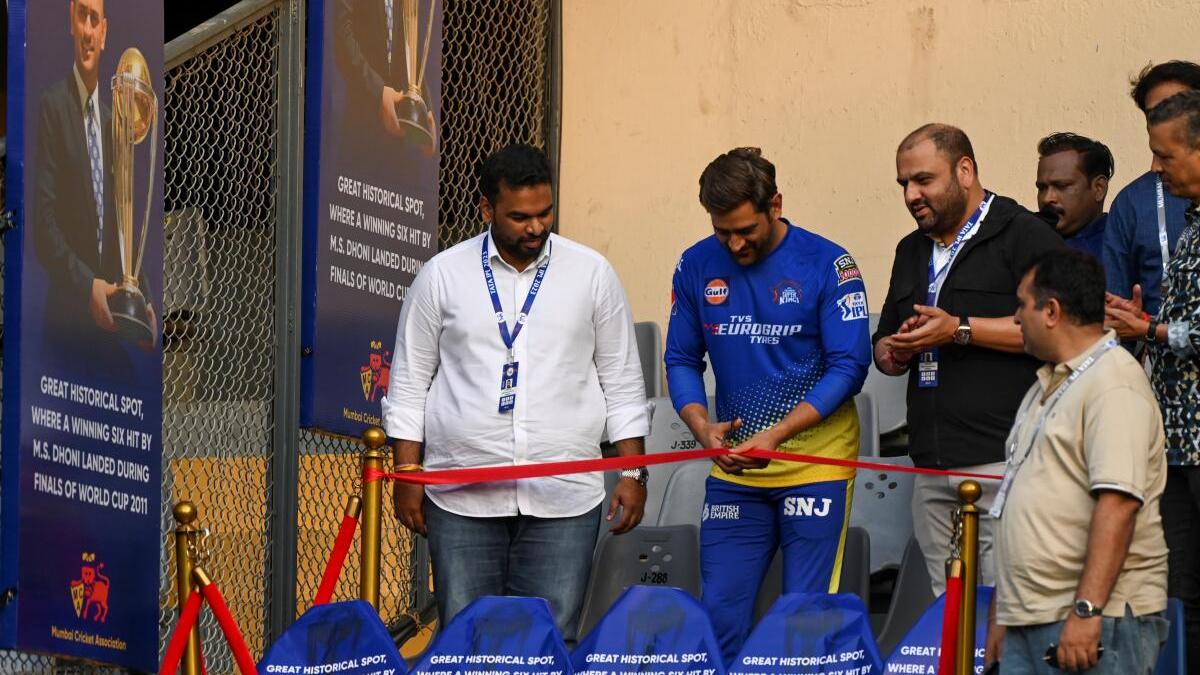 ‘MS seat’ earmarked at Wankhede to commemorate Dhoni’s World Cup final ...