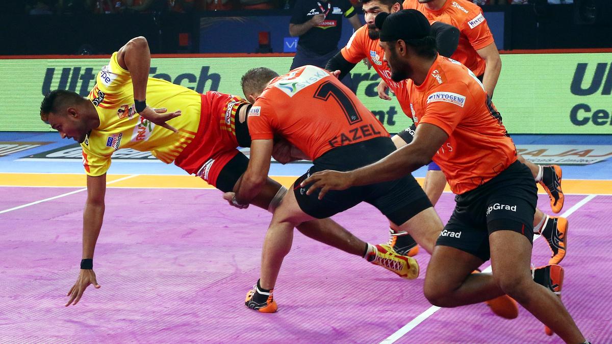 PKL 2018: Gujarat FortuneGiants' Mahendra Rajput's seven-point raid ...