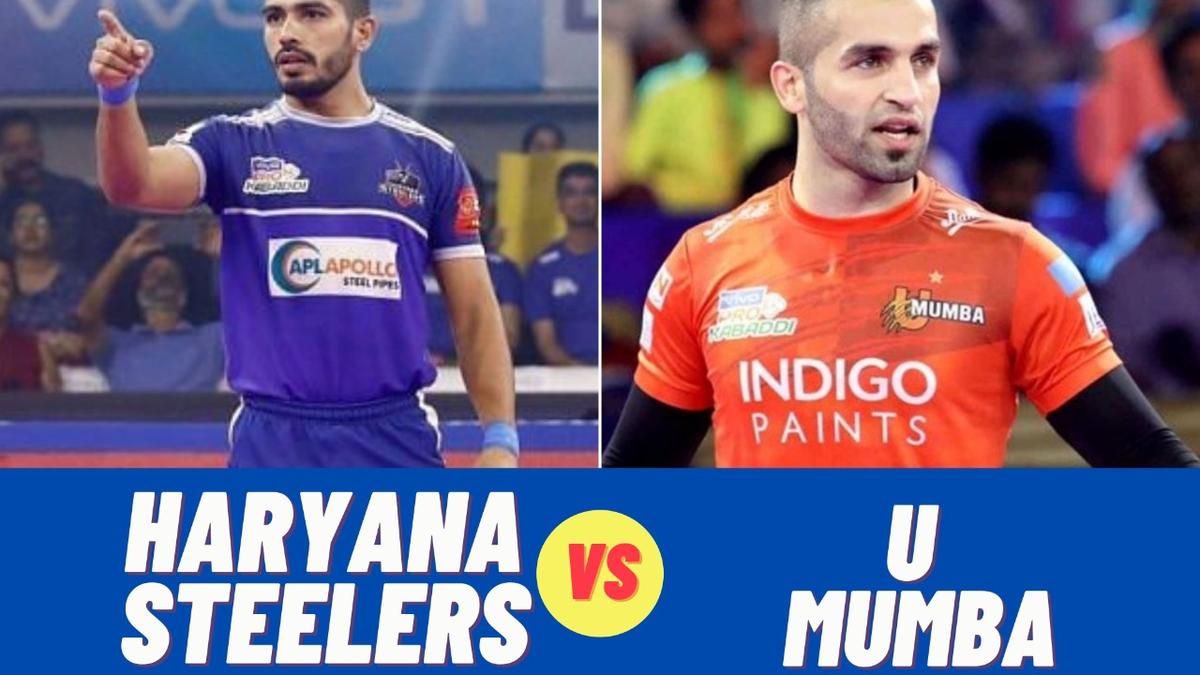 Pro Kabaddi PKL Highlights: Haryana Steelers and U Mumba play out 24-24 tie in nail-biting ...